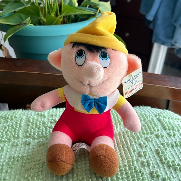Disney | Toys | Walt Disneys Pinocchio Stuffed Doll | Poshmark